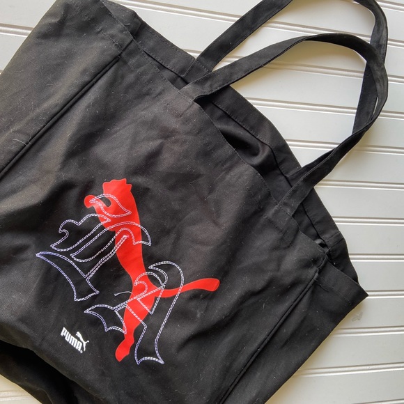 Puma | Bags | Puma La Canvas Tote Bag | Poshmark